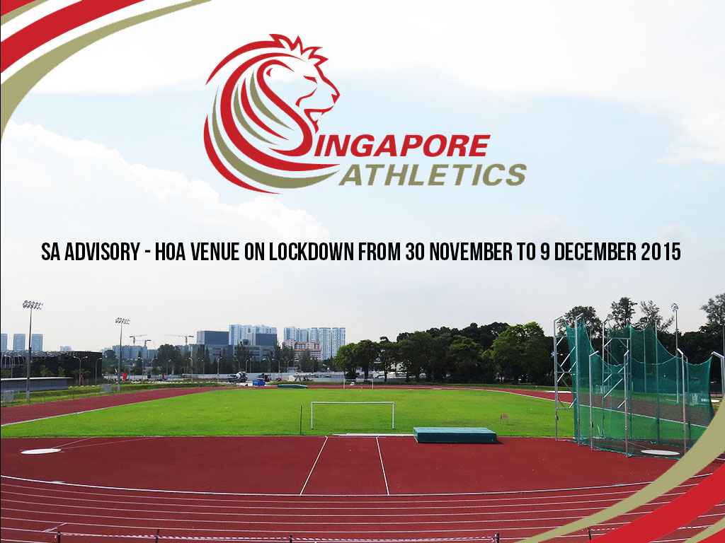 Home of Athletics lockdown starts Monday 30 November until 9th December ...